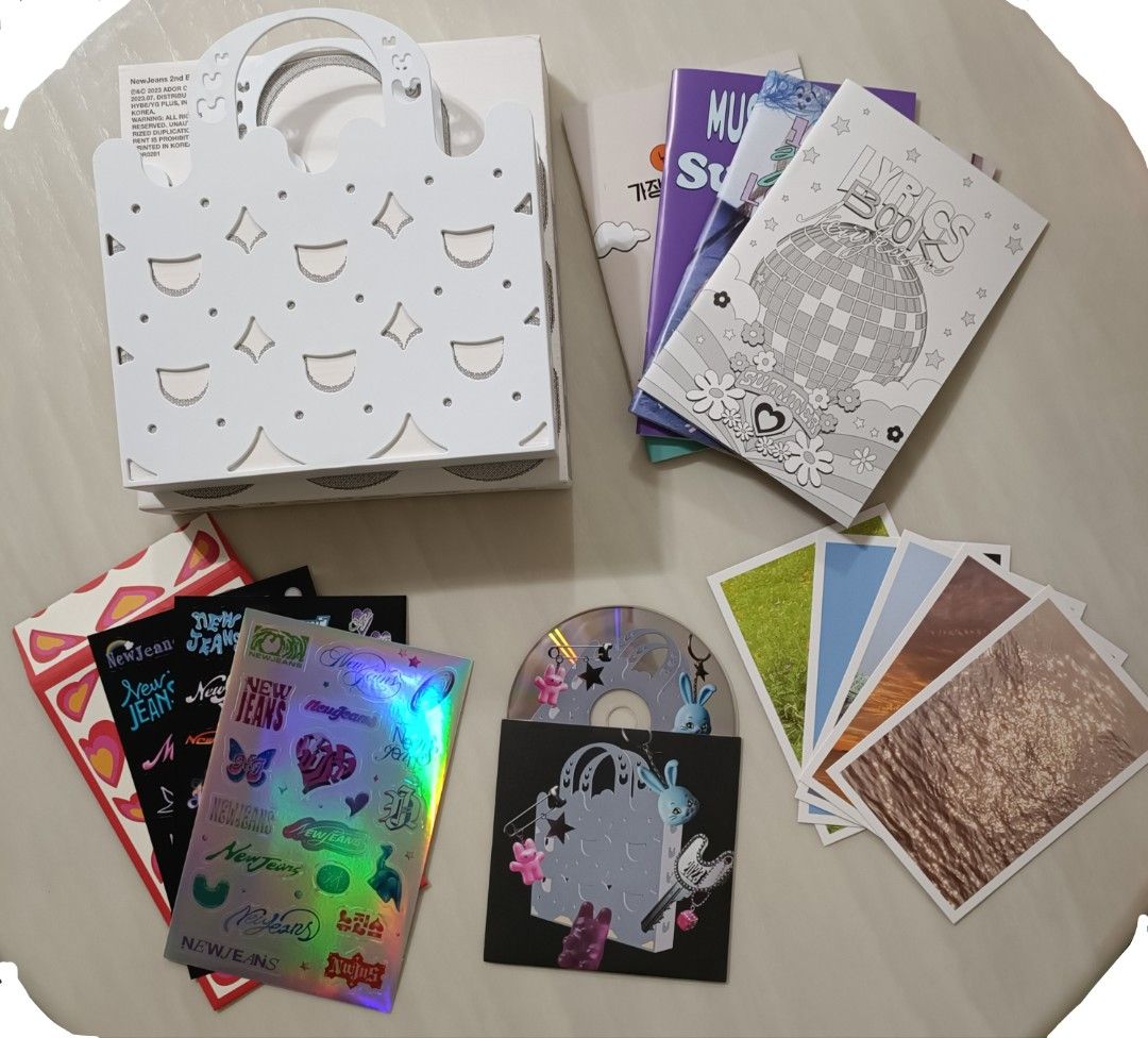 [Loose] WTS Newjeans nwjs 2nd ep Get Up Bunny Beach Bag, Hobbies & Toys ...