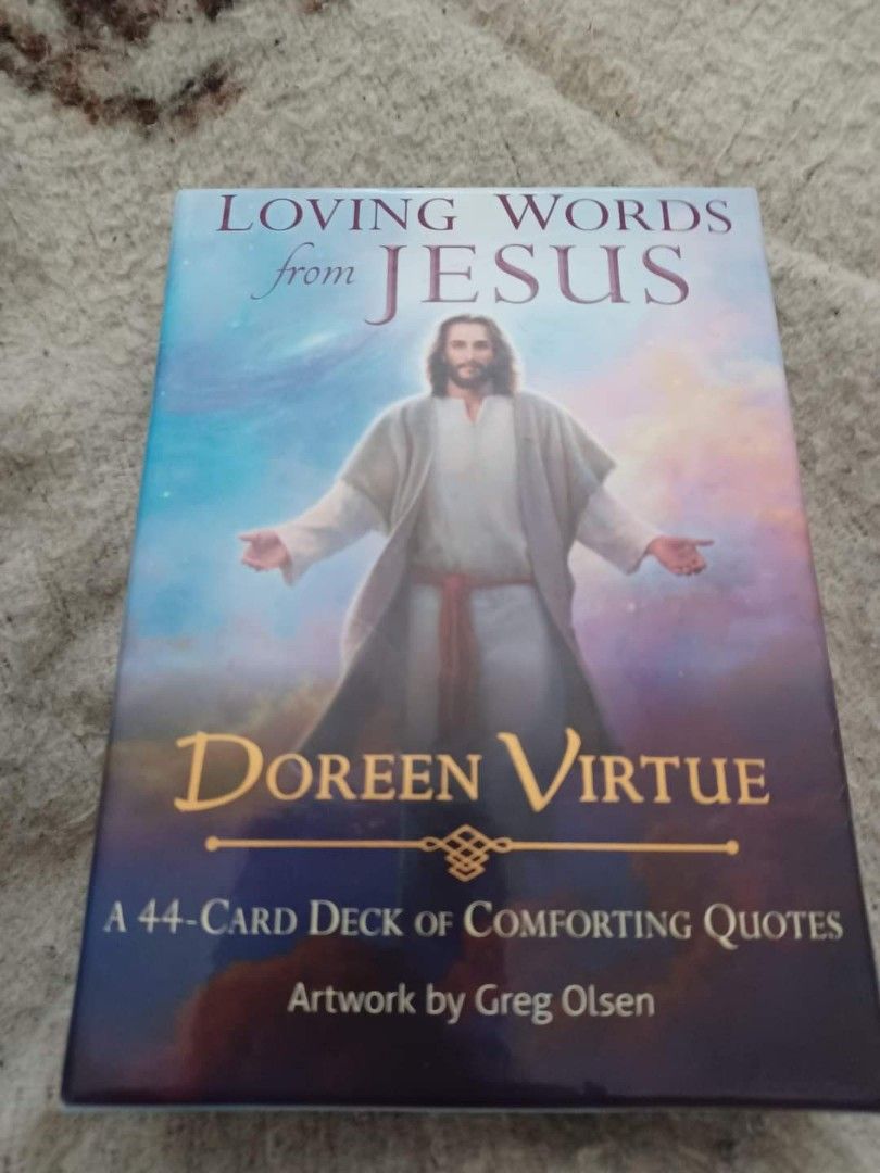 Loving Words From Jesus Cards By Doreen Virtue On Carousell