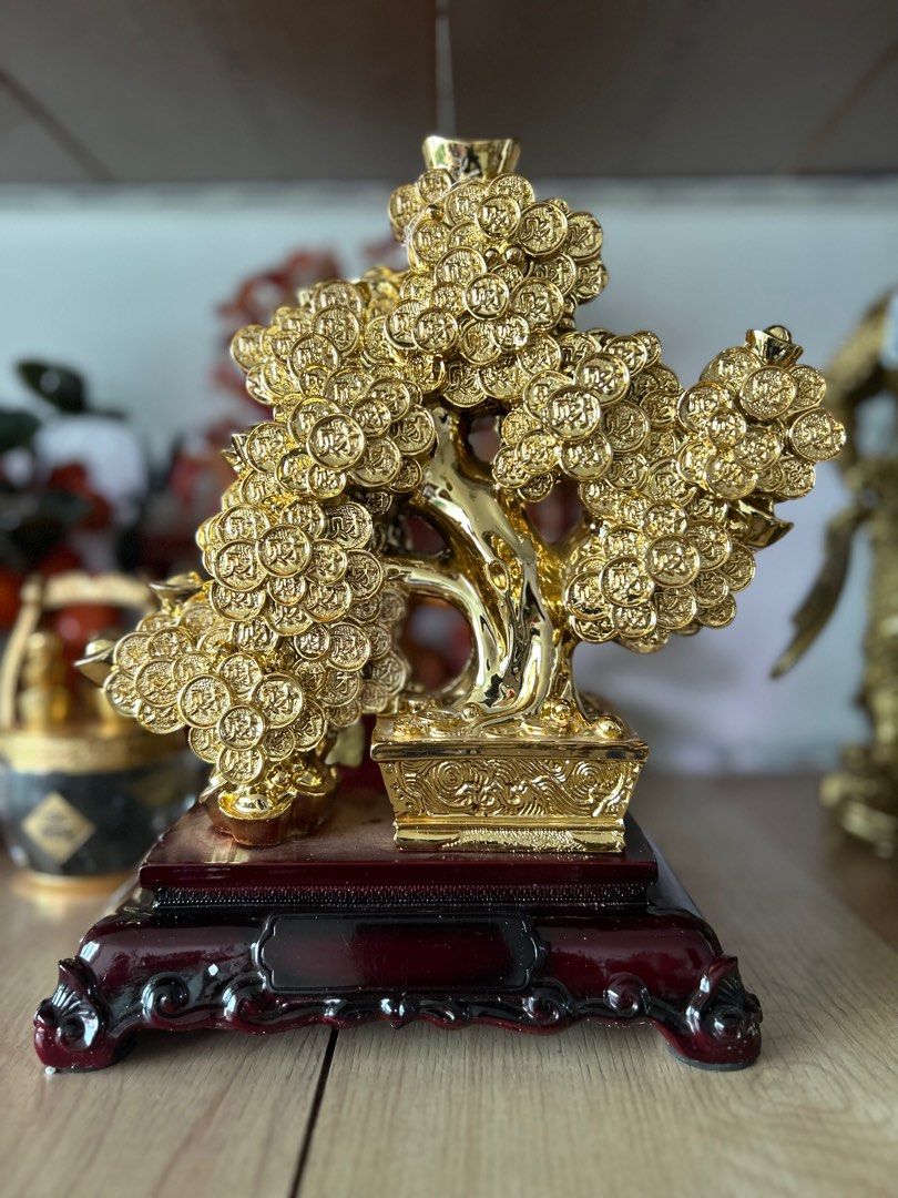 Lucky Money Tree, Furniture & Home Living, Home Decor, Other Home Decor ...