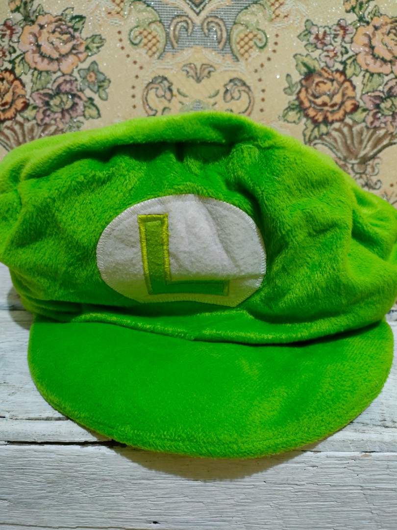 Luigi Hat, Men's Fashion, Watches & Accessories, Caps & Hats on Carousell