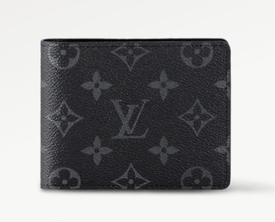 LV Monogram Eclipse Multiple Wallet, Luxury, Bags & Wallets on Carousell