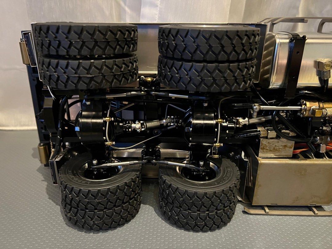 MAN TSG 1/14 RC Roll-on-Roll-Off Truck (Tamiya/LESU), Hobbies & Toys ...