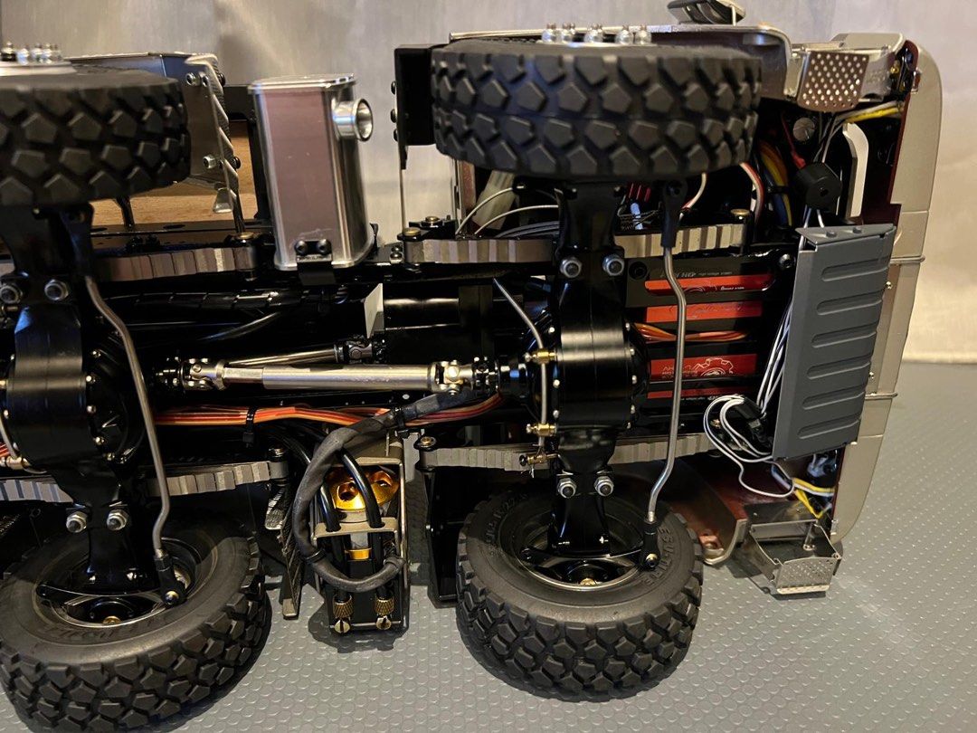 MAN TSG 1/14 RC Roll-on-Roll-Off Truck (Tamiya/LESU), Hobbies & Toys ...