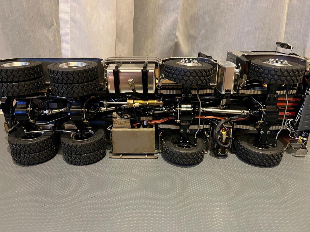 MAN TSG 1/14 RC Roll-on-Roll-Off Truck (Tamiya/LESU), Hobbies & Toys ...