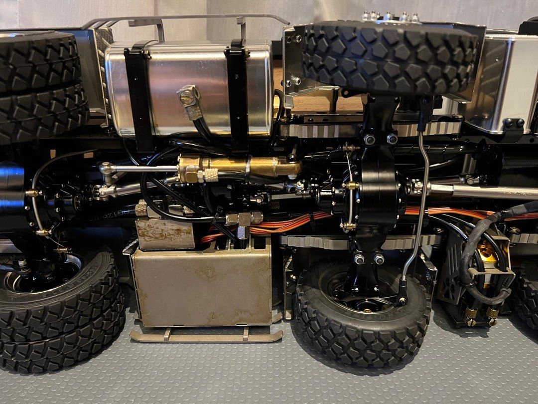 MAN TSG 1/14 RC Roll-on-Roll-Off Truck (Tamiya/LESU), Hobbies & Toys ...