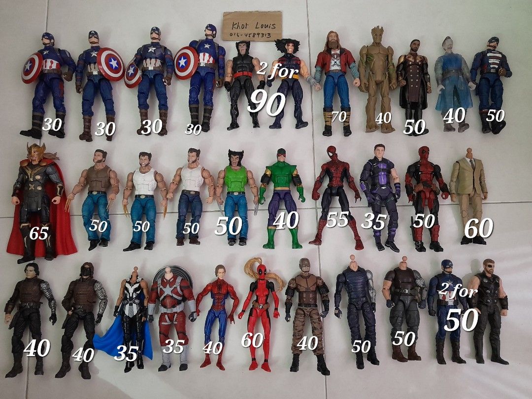 Marvel legends zd basic promo, Hobbies & Toys, Toys & Games on Carousell
