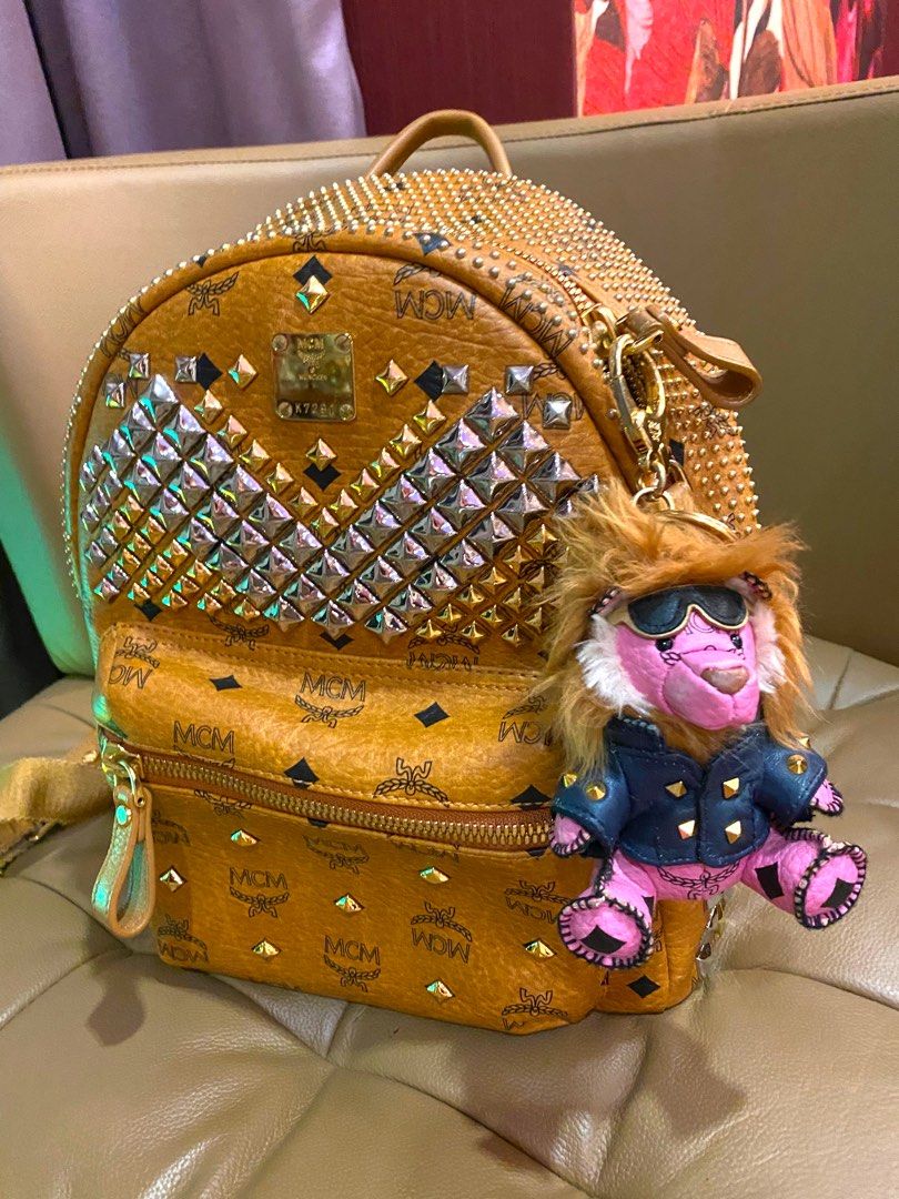 MCM Limited edition backpack, Luxury, Bags & Wallets on Carousell