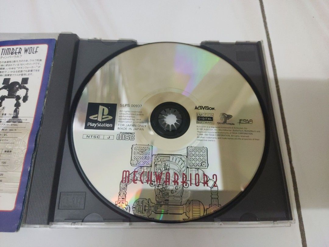 Mech warrior 2, Ps1, psone, psx,ps2, Video Gaming, Video Games ...