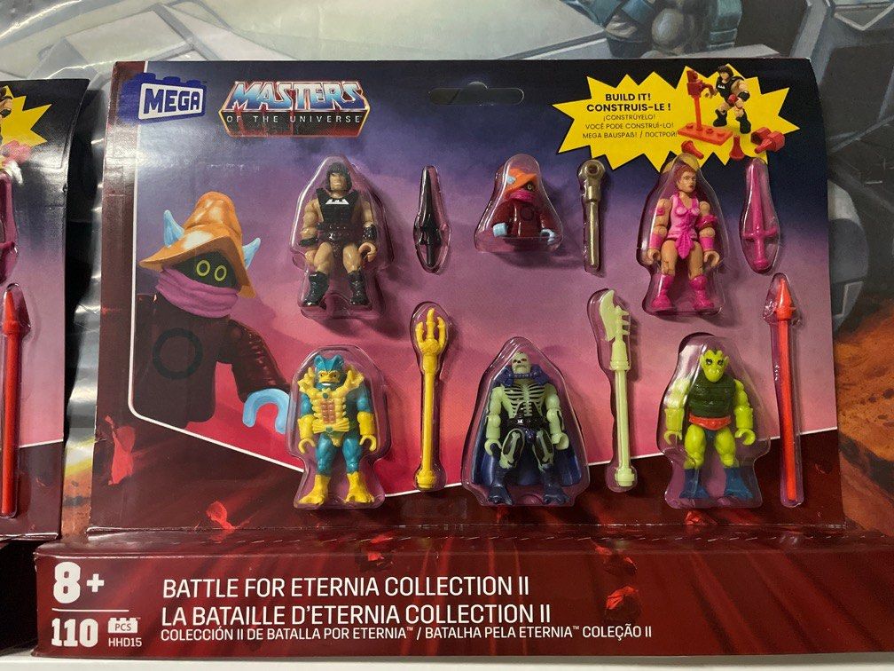 Mega Contrux MOTU Battle for Eternia II Orko Whiplash Wundar, Hobbies ...