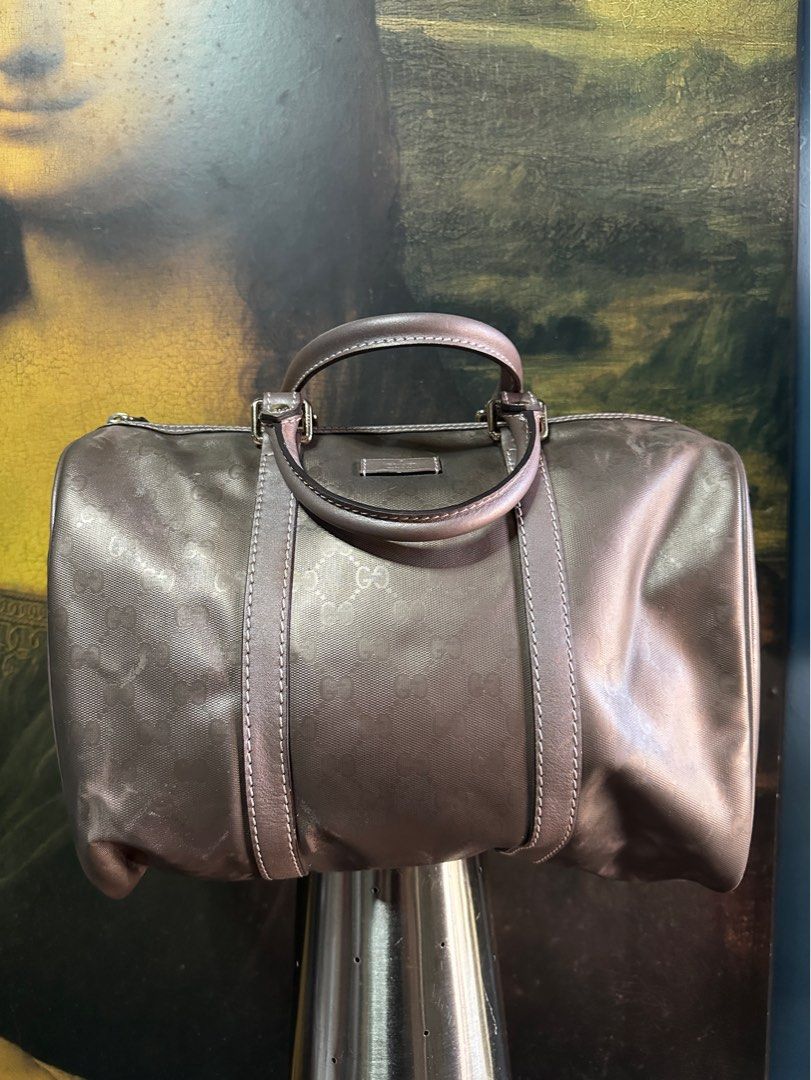 Metallic Gucci Boston (free postage sm), Luxury, Bags & Wallets on ...