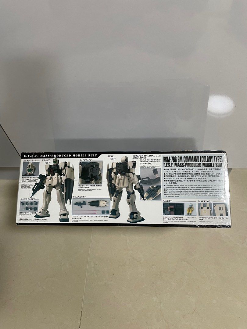 MG GM Command RGM-79G Colony Type (Gundam), Hobbies & Toys, Toys ...