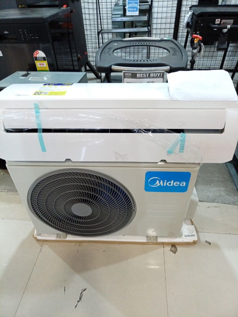 Midea 1.5 hp split type inverters aircon, TV & Home Appliances, Air ...