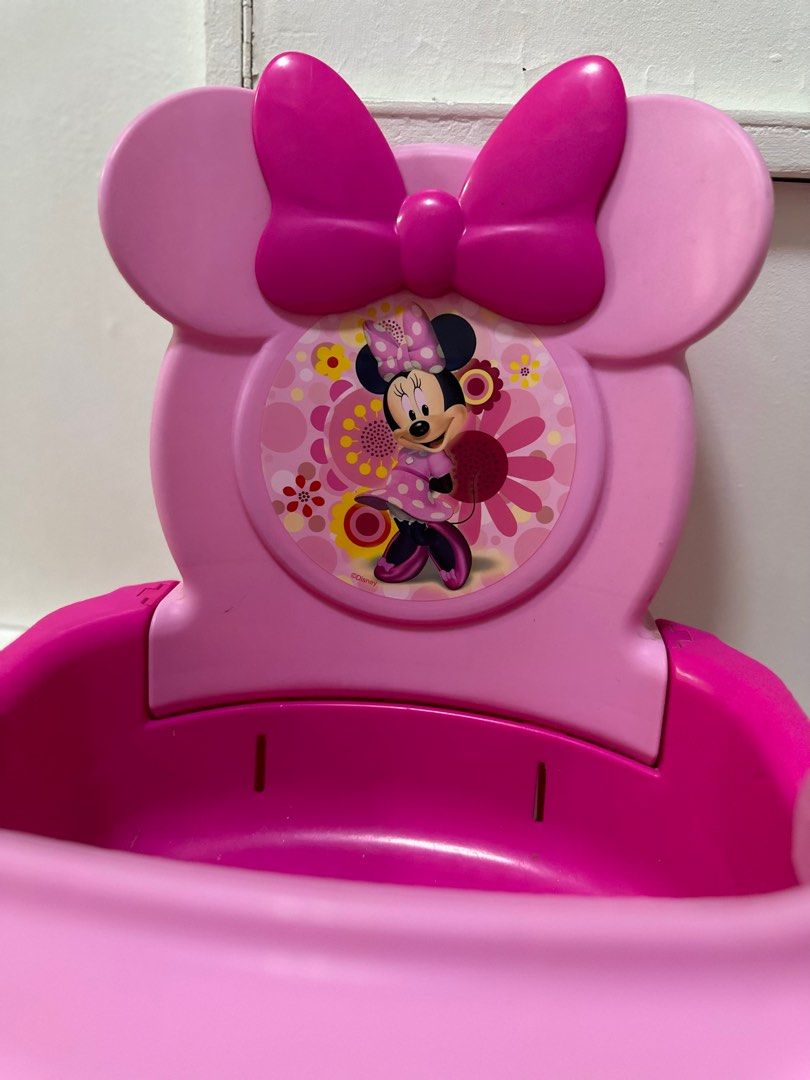 Minnie Mouse Meal Time Booster Chair, Babies & Kids, Baby Nursery ...