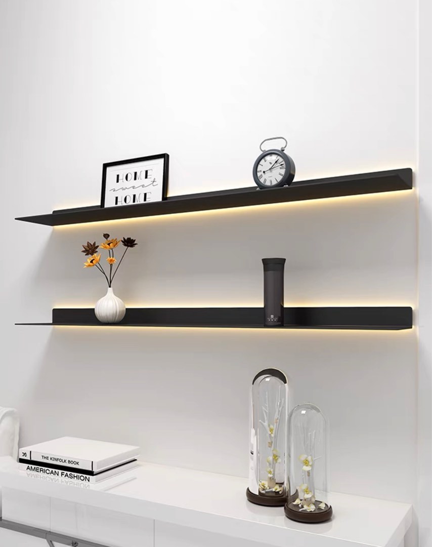 MISONS Modern LED Wall Shelf, Furniture & Home Living, Furniture ...