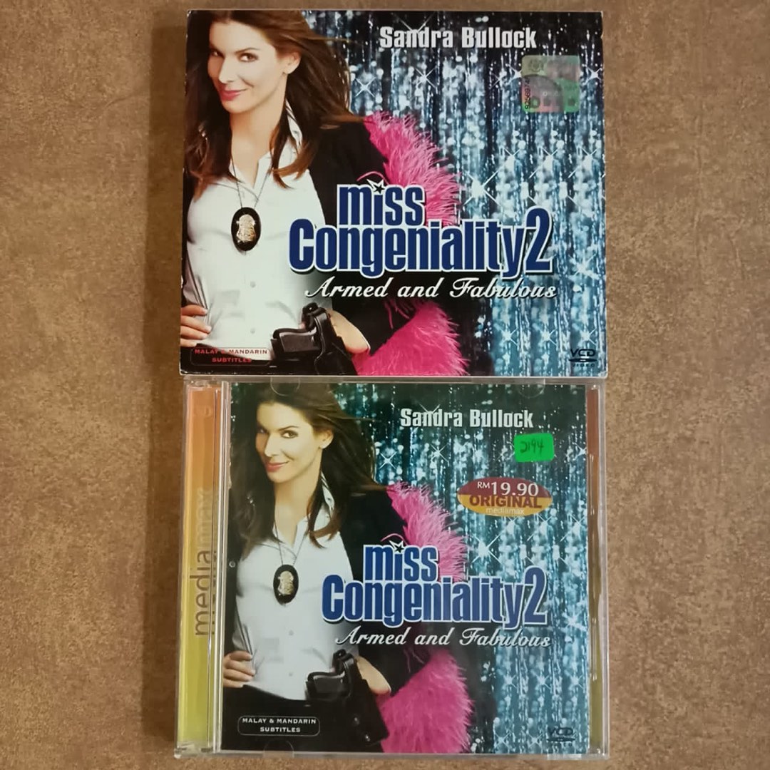 Miss Congeniality 2 VCD, Hobbies & Toys, Music & Media, CDs & DVDs on ...