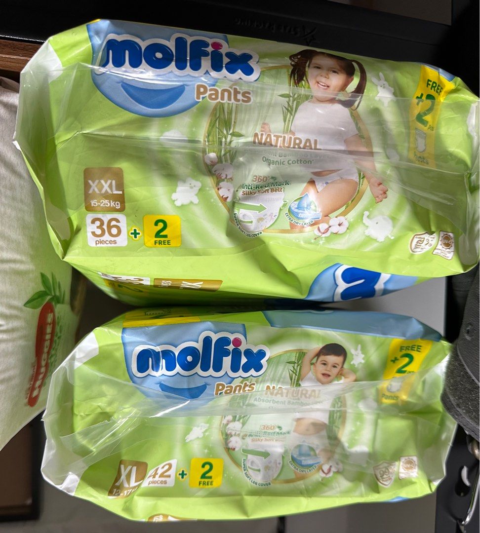 Molfix Diapers - XL & XXL, Babies & Kids, Bathing & Changing, Diapers ...