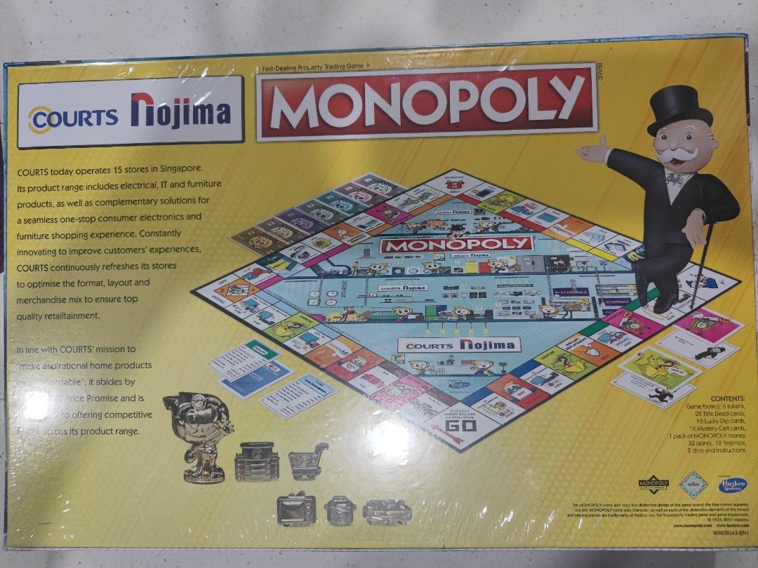 Monopoly - limited edition (Courts Megastore), Hobbies & Toys, Toys ...