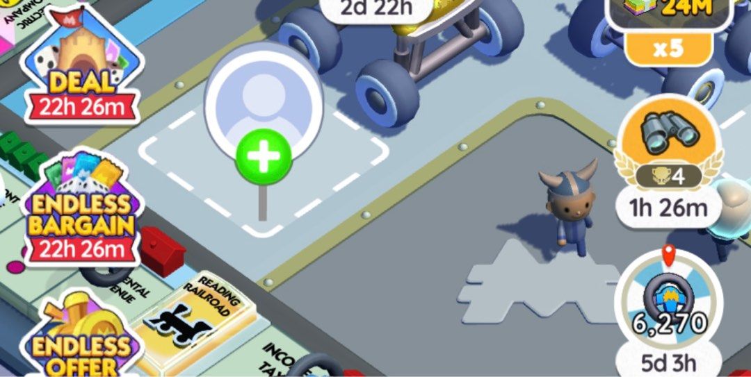 Monopoly go carpool event, Video Gaming, Video Games, Others on Carousell