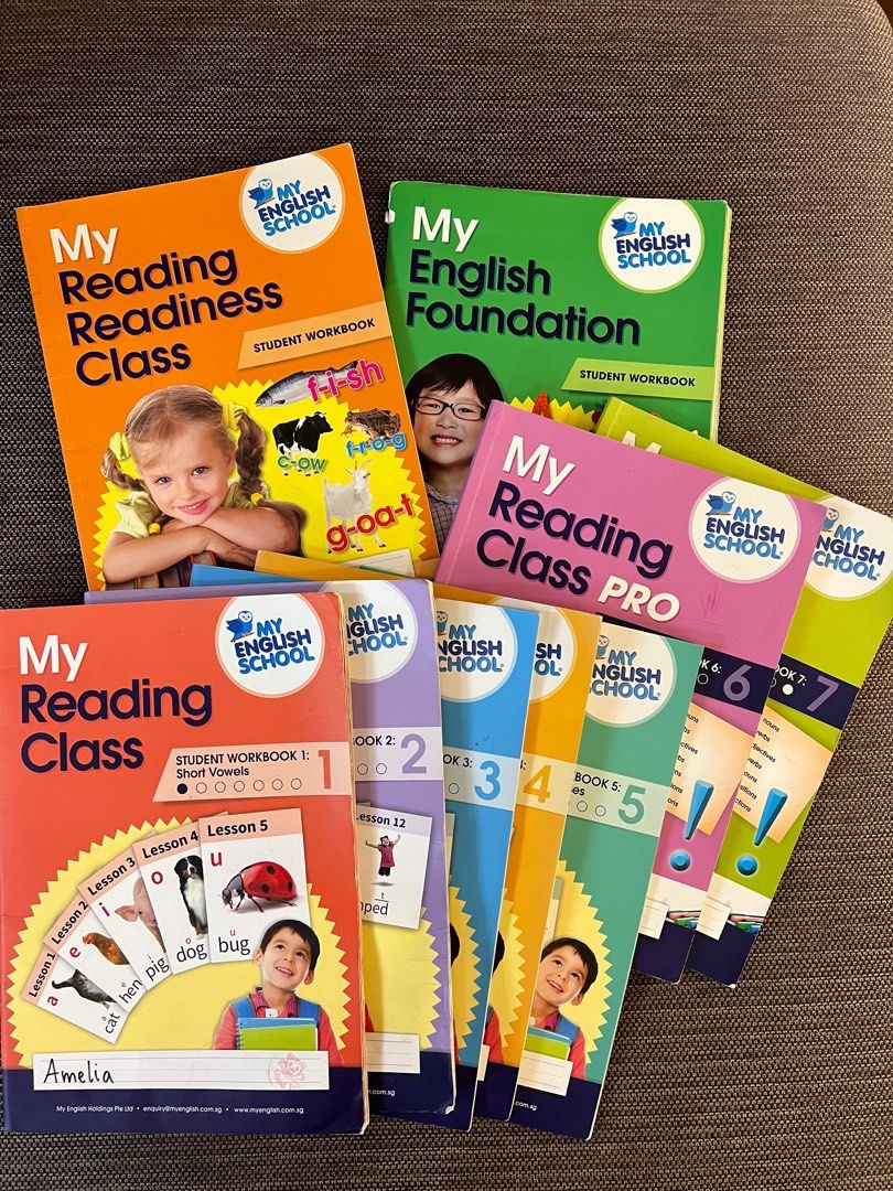 My English School Reading Class phonics books, Hobbies & Toys, Books ...