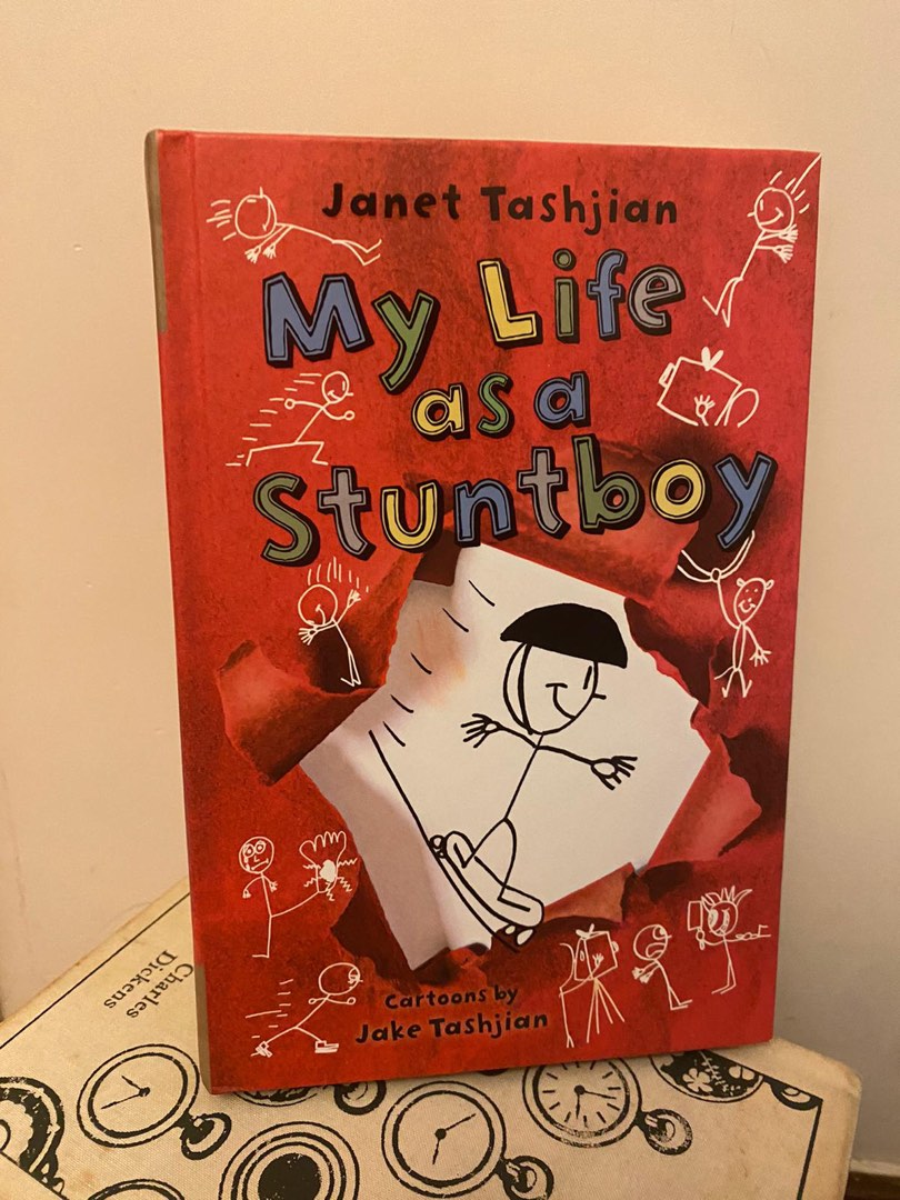 My Life as a Stuntboy Book for teens and tweens, 興趣及遊戲, 書本 & 文具, 小說 ...