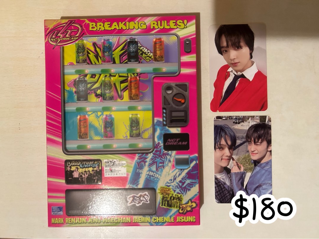 NCT DREAM ISTJ vending machine ver, 興趣及遊戲, 音樂、樂器 & 配件, 音樂與媒體 - CD 及 DVD ...