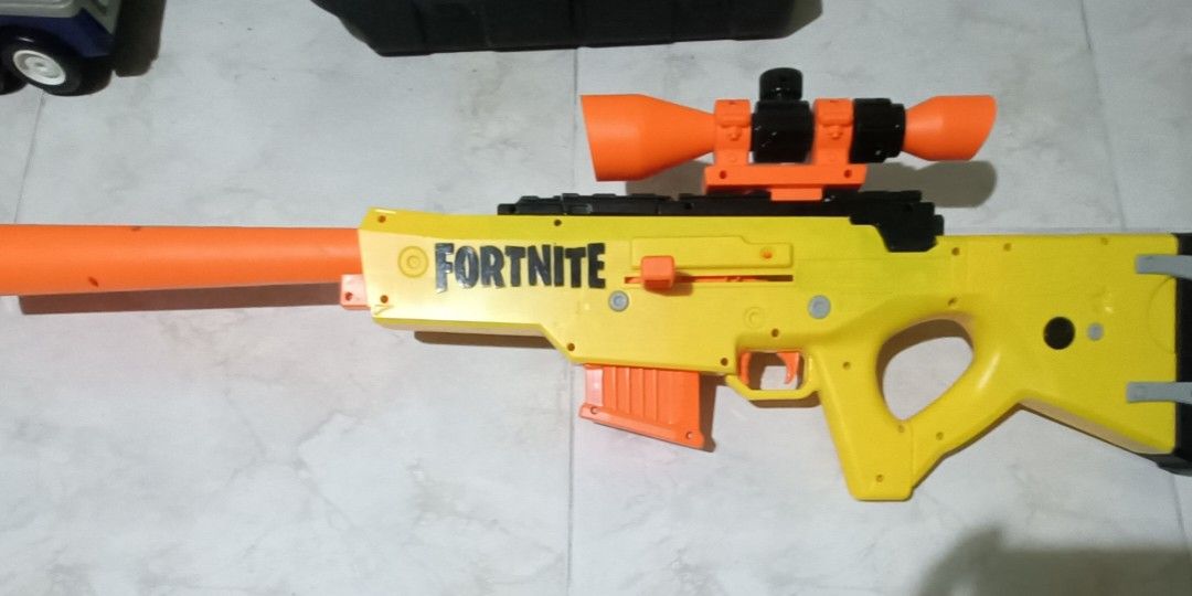 Nerf Fornite Sniper Rifle, Hobbies & Toys, Toys & Games on Carousell