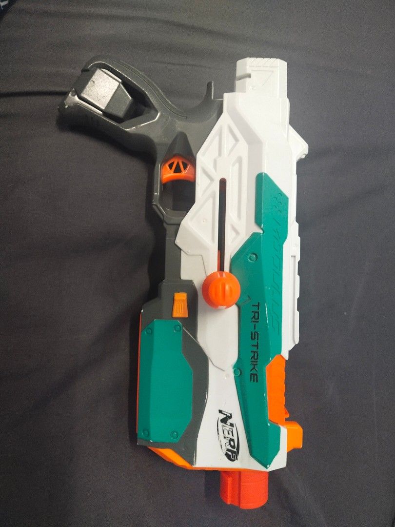 Nerf Tri-Strike, Hobbies & Toys, Toys & Games on Carousell