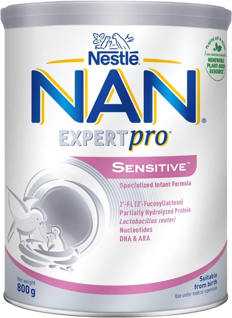 Nestlé NAN Expert Pro Sensitive Baby Formula 800g, Babies & Kids ...