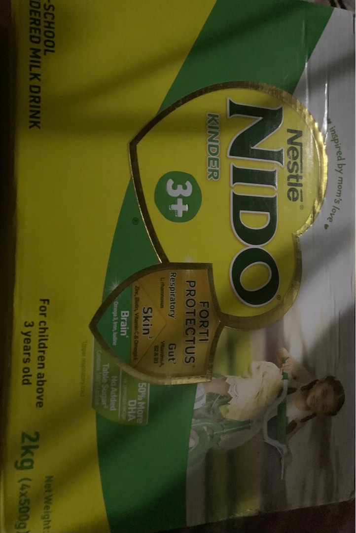 Nido 3 plus 2kg sealed on Carousell