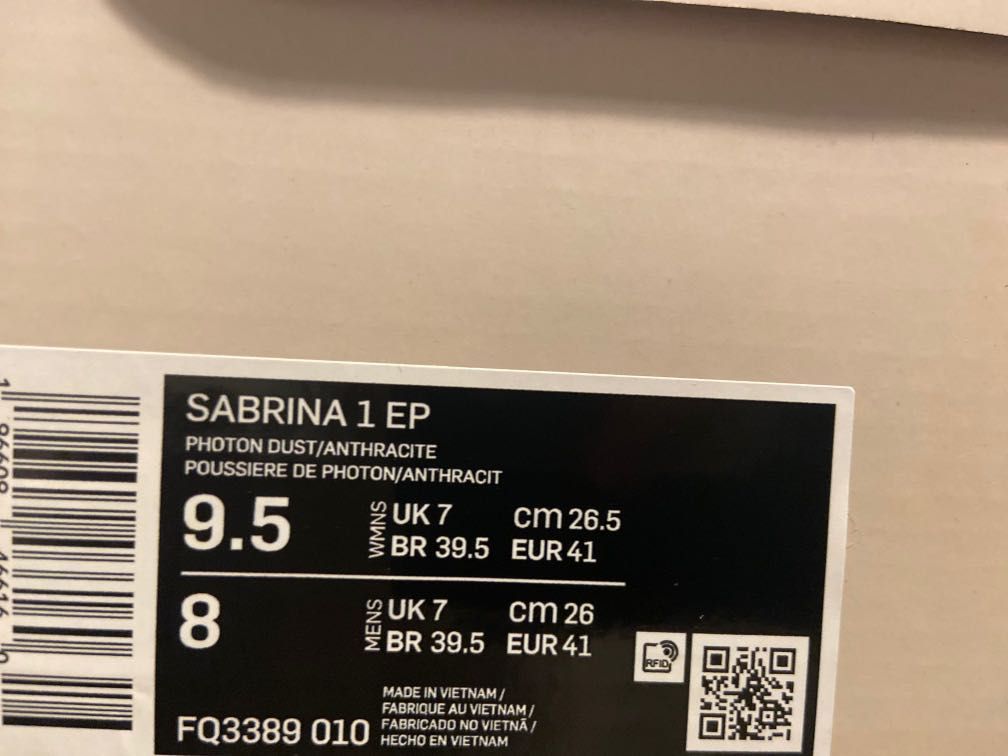 Nike Sabrina 1 EP, 男裝, 鞋, 波鞋 - Carousell