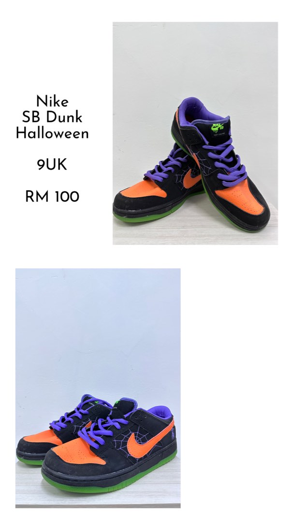 Nike SB Dunk Halloween, Men's Fashion, Footwear, Sneakers on Carousell