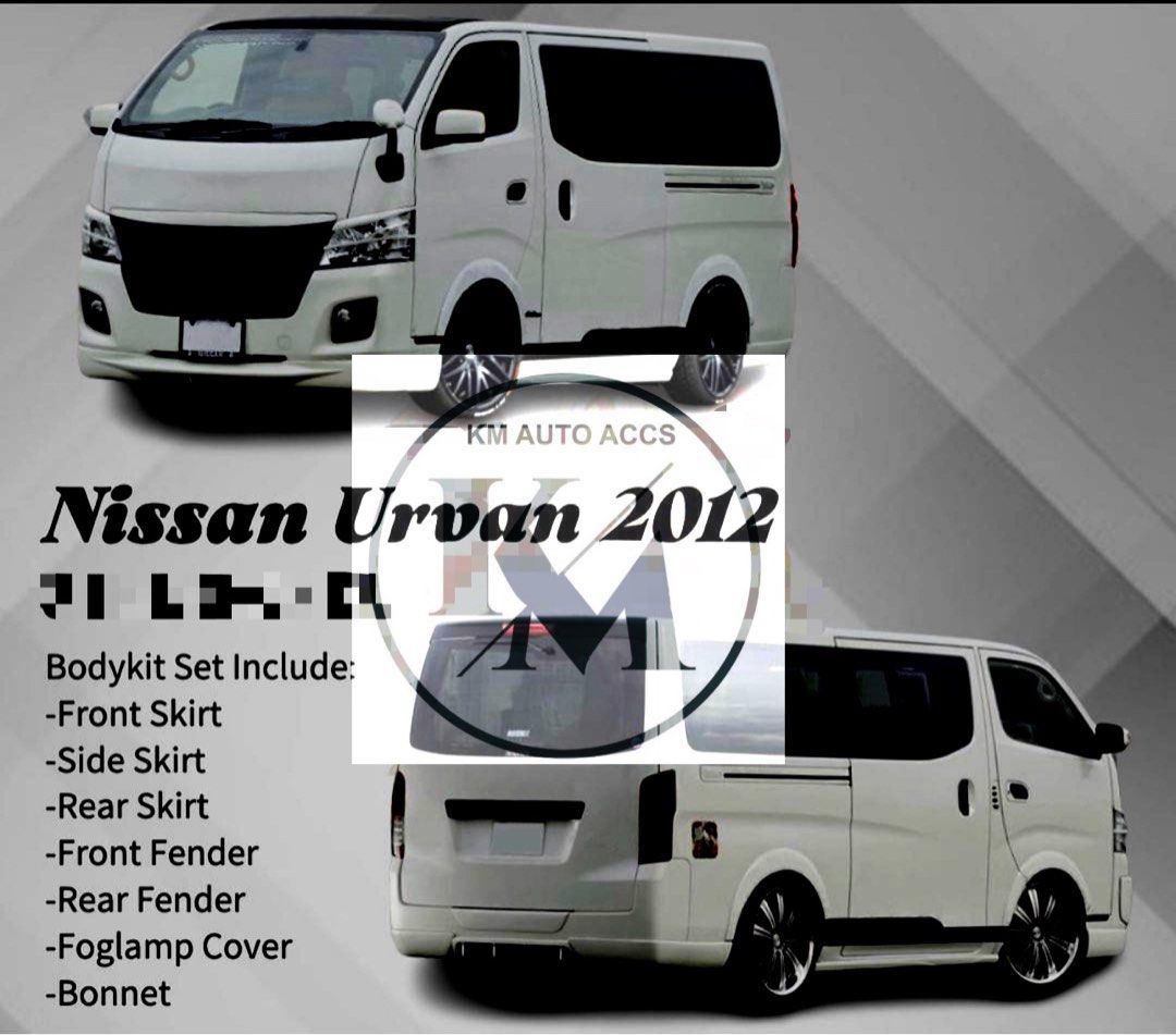 Nissan Nv350 Bodykit/ Nissan Nv350 Accessories, Car Accessories ...
