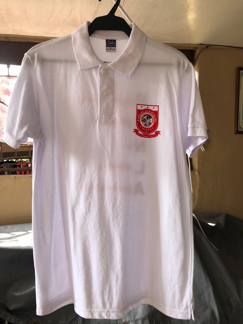 NSTP White Polo Shirt Uniform (EAC Cavite) on Carousell