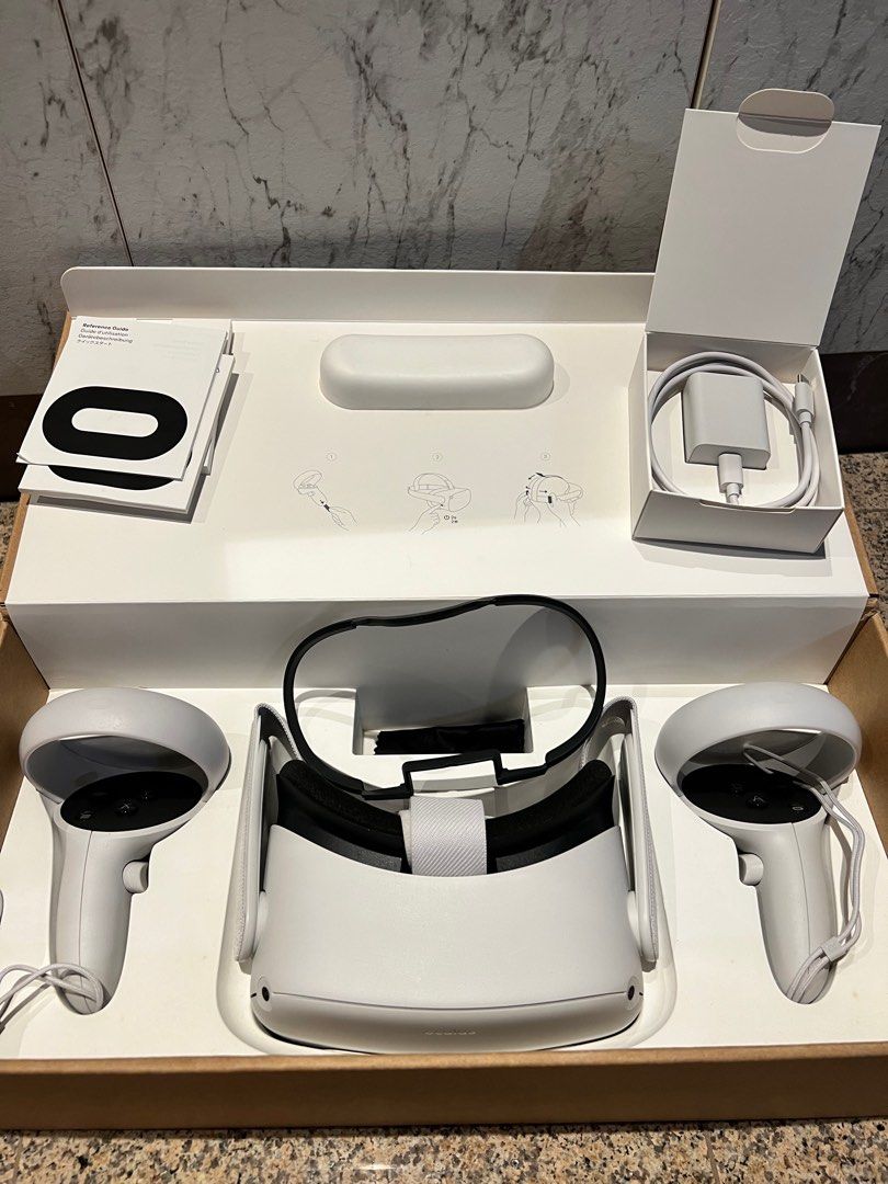 Oculus Quest 2 256GB - with original box and accessories, Video Gaming ...