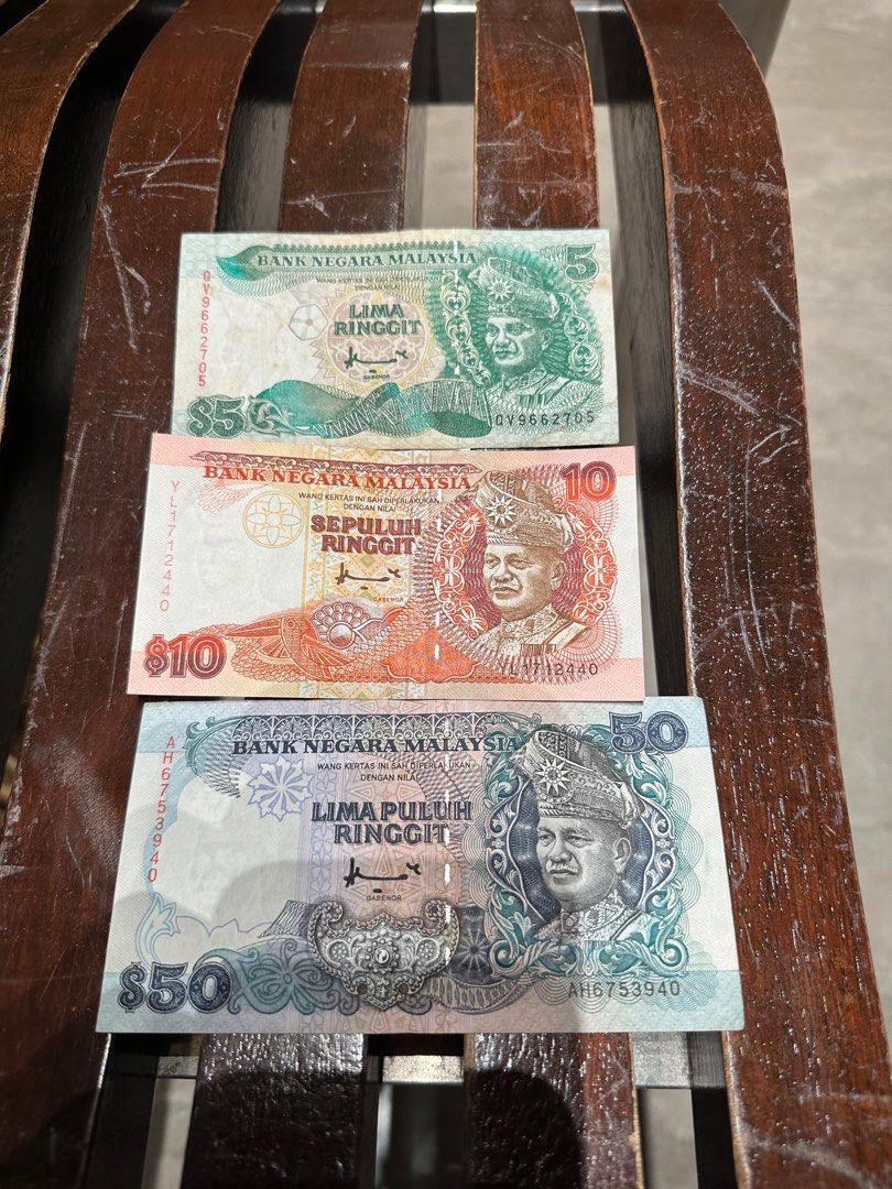 Old Ringgit Notes 6&7 Series, Hobbies & Toys, Memorabilia ...