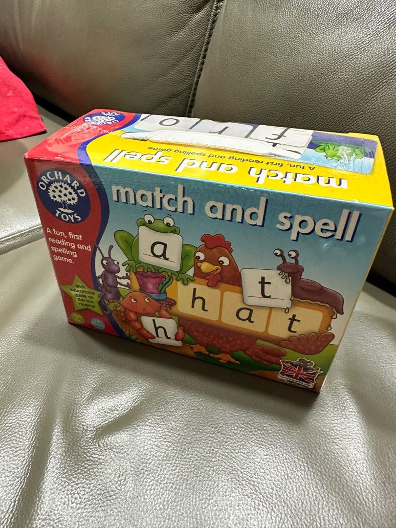 Orchard Toy - match and spell, Babies & Kids, Infant Playtime on Carousell