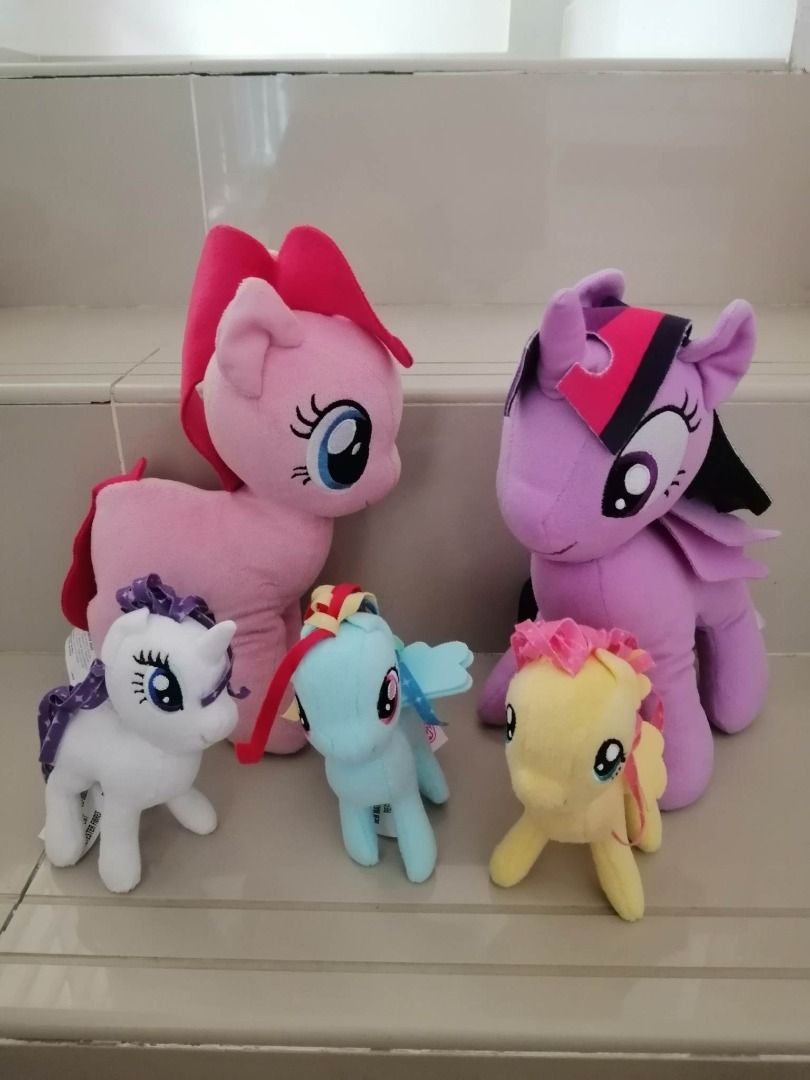 ORIGINAL LITTLE PONY PLUSH TOYS 5pcs, Hobbies & Toys, Toys & Games on ...