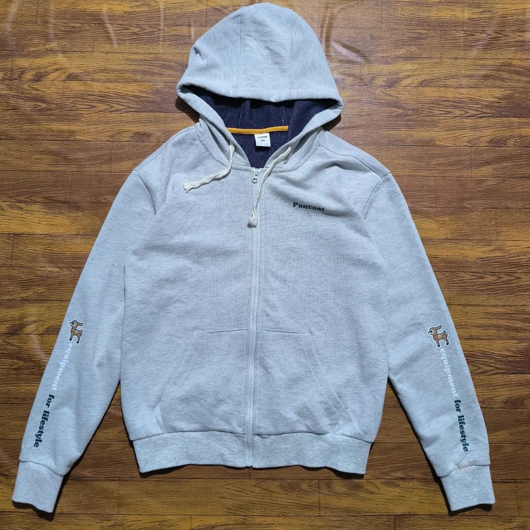 PANCOAT ZIP HOODIE ORIGINAL SECOND WOOD DEER MERAK BEBEK GAJAH BADAK ...