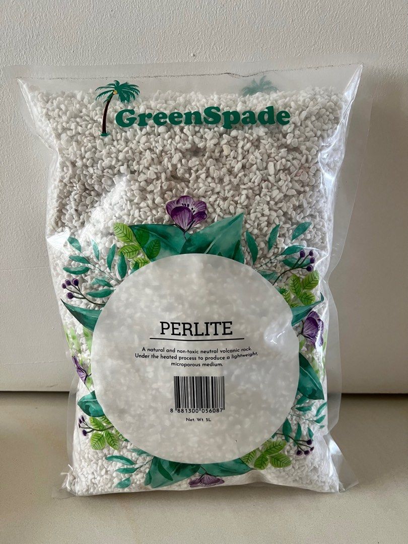 Perlite (5L), Furniture & Home Living, Gardening, Garden Soil ...
