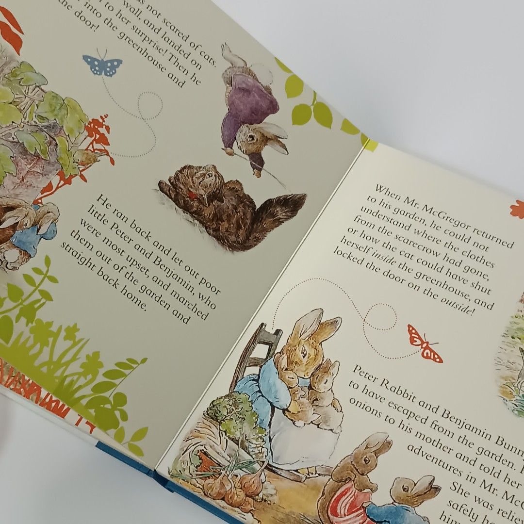 Peter Rabbit Bedtime Tales (4 Favorite Stories) on Carousell