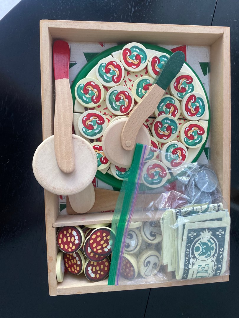 Pizza set, Hobbies & Toys, Toys & Games on Carousell