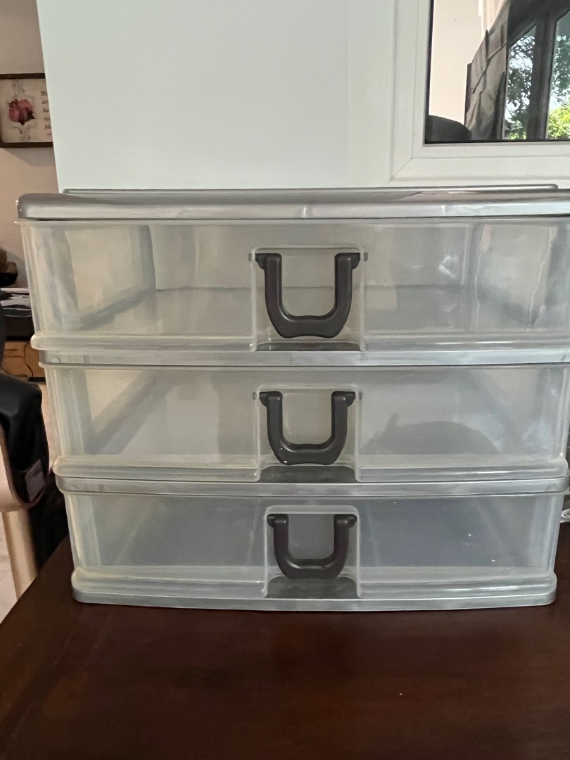 Plastic Organisation Box, Furniture & Home Living, Home Improvement ...