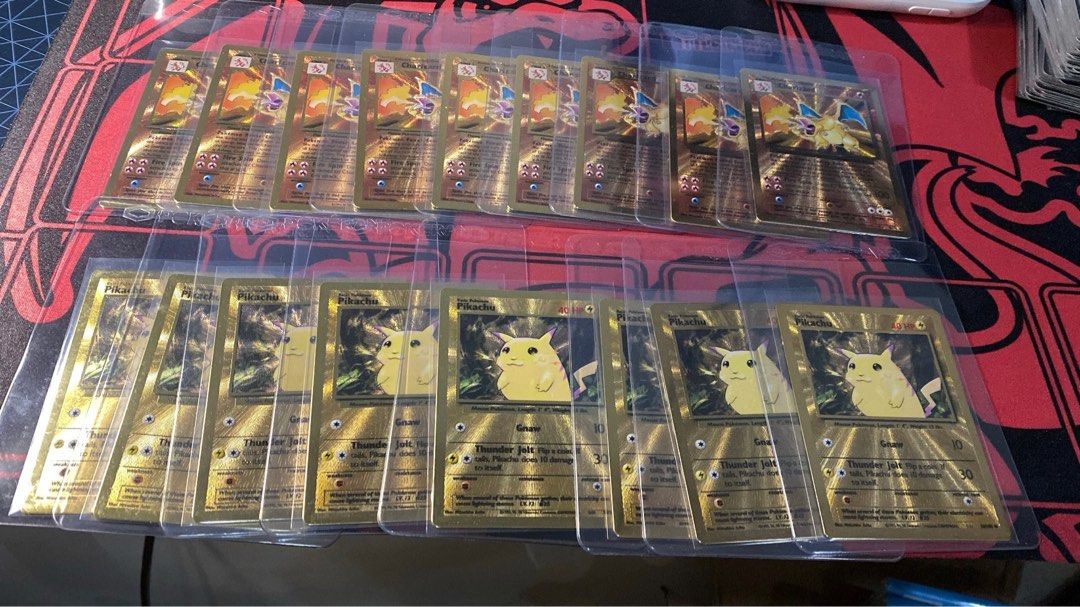 Pokemon 25th Anniversary Ultra Premium Collection UPC Gold Charizard ...