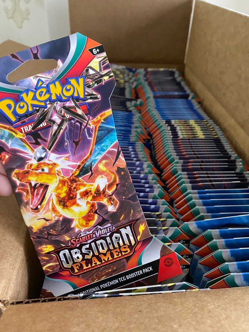Pokemon Obsidian Flames Sv03 ETB / Blister / Booster pack / Sleeved ...