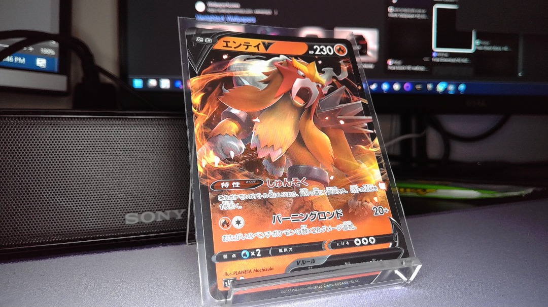 Pokemon TCG (Japanese) - Entei (s12a), Hobbies & Toys, Toys & Games on ...