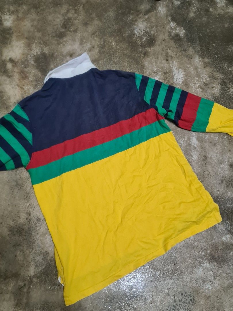 Polo ralph lauren rrl rugby shirt, Men's Fashion, Tops & Sets, Tshirts ...