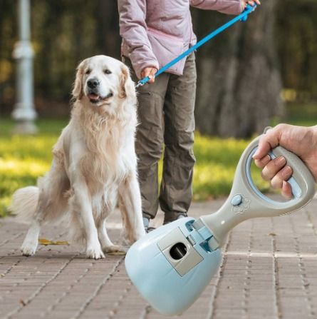Poop Picker Scooper/ Pooper Collector With Attached Poop Bag/ Handsfree ...