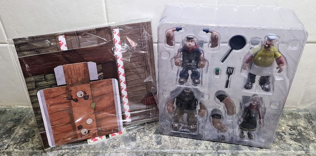 POPEYE DELUXE BOXSET - 2021 Mezco 5 Points Action Figures Diorama ...