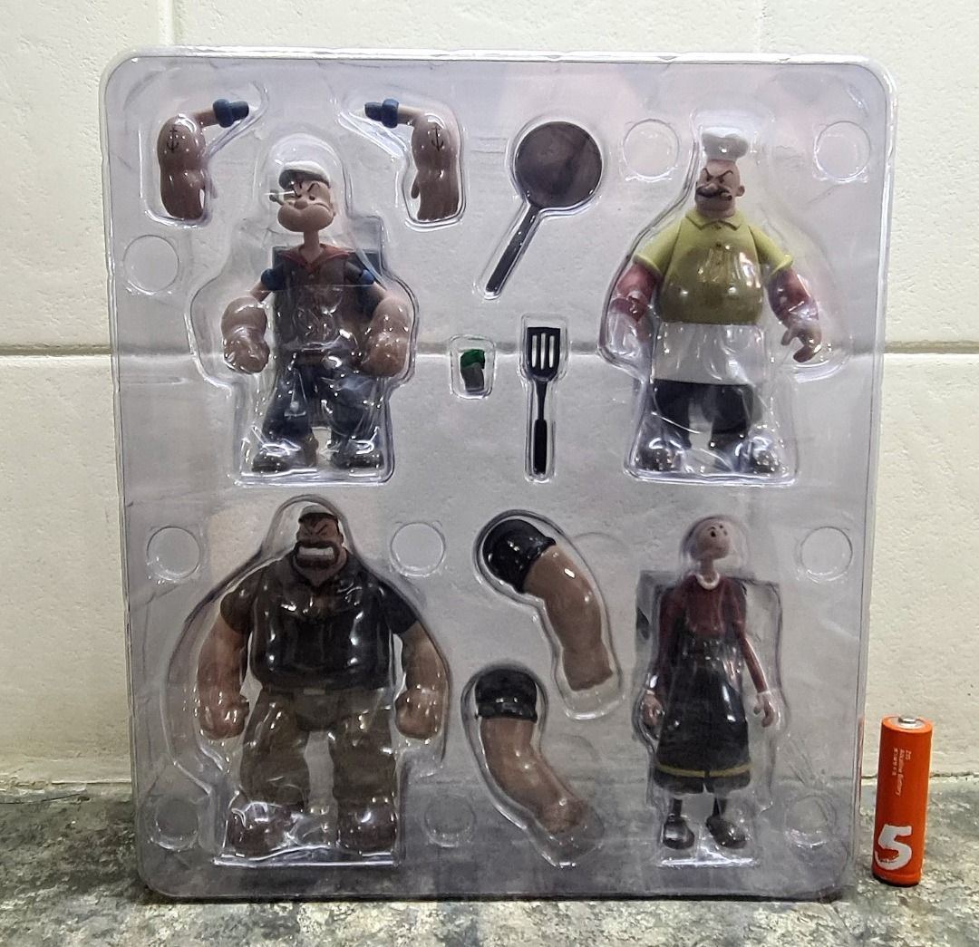POPEYE DELUXE BOXSET - 2021 Mezco 5 Points Action Figures Diorama ... POPEYE DELUXE BOXSET - 2021 Mezco 5 Points Action Figures Diorama ...