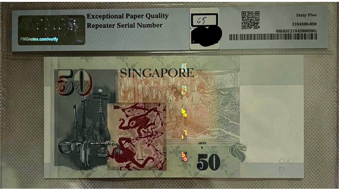 Portrait $50 PMG 65, Hobbies & Toys, Memorabilia & Collectibles, Currency on Carousell